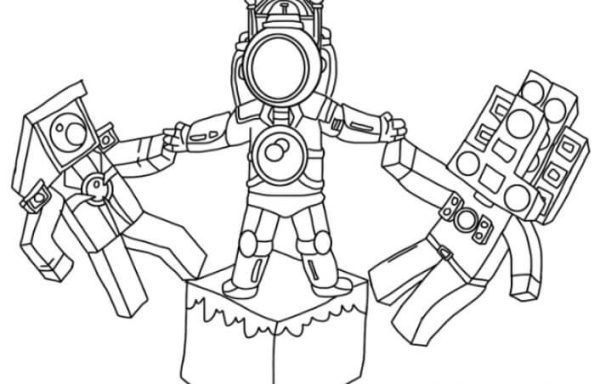 260+ Tranh tô màu Clock Man đẹp miễn phí cho bé