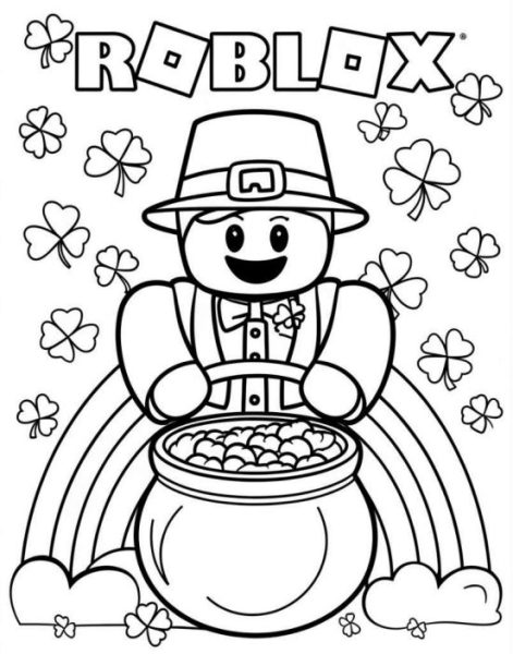 500+ Tranh tô màu Roblox đẹp miễn phí cho bé